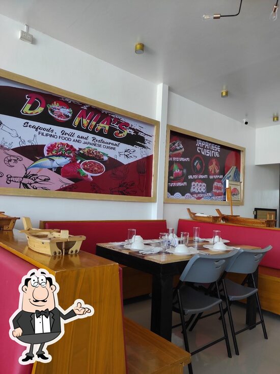 Menu at Donia's Seafoods, Grill & Restaurant, Surigao City