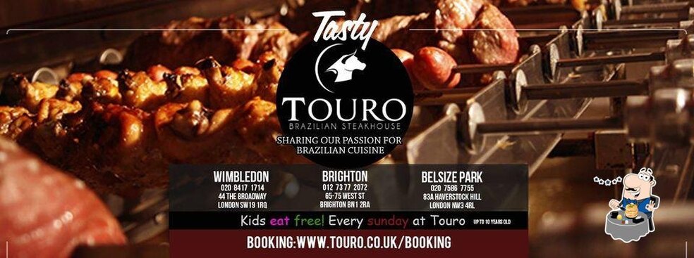 Touro Brazilian Steakhouse Wimbledon, 44 The Broadway in London ...