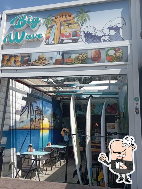 Big Wave Surf Bar Tenerife pub y bar, Playa de la Américas — carta ...