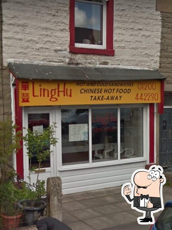 Menu at LingHu restaurant, Clitheroe