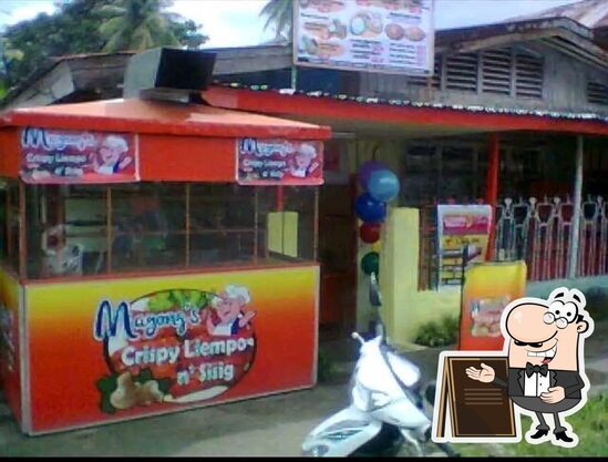 Menu at Mayong's Bar and Grill, Mahayag