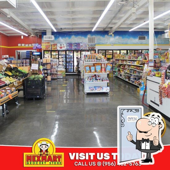 Menu at Mex-Mart, Laredo