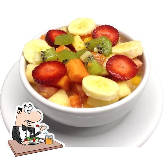 Menu at Didi Açai restaurant, Curitiba