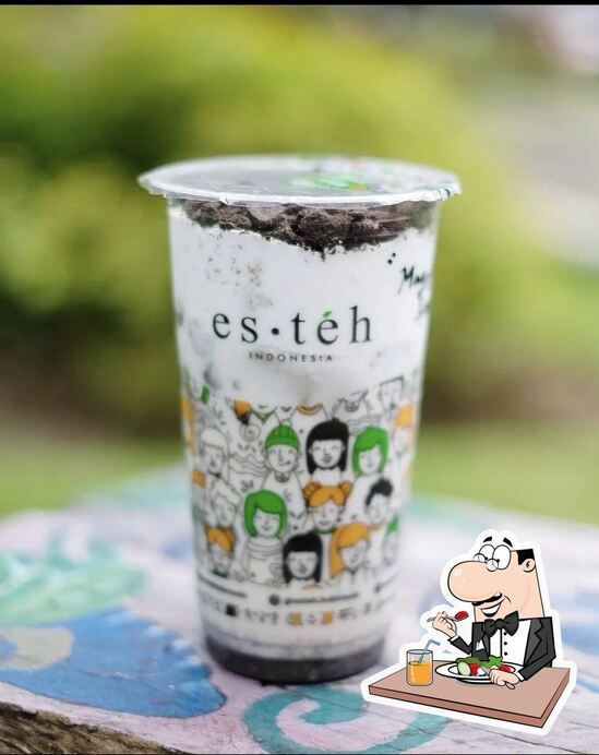 Menu at Esteh Indonesia Kebun Nganjuk cafe, Nganjuk
