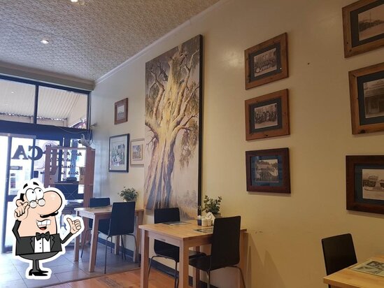 Menu at Gumtree Cafe, Orroroo