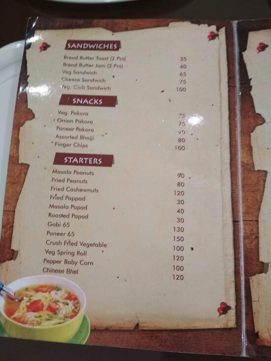 Menu at Meenu's Kitchen, Ooty