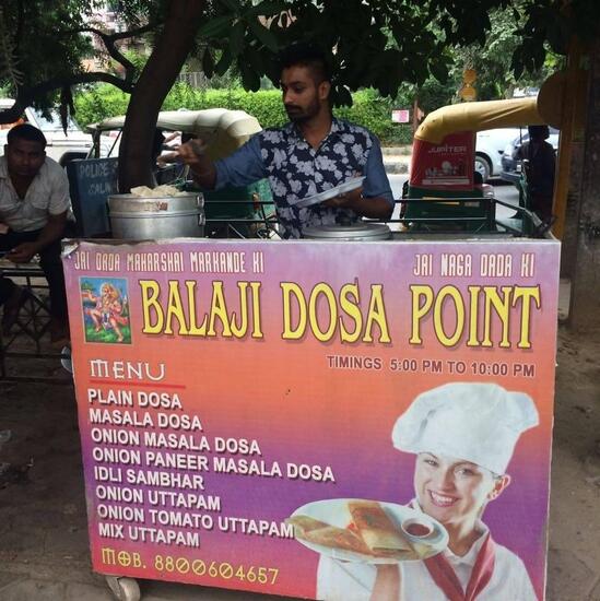 Balaji dosa point, Gurugram - Restaurant menu, prices and reviews