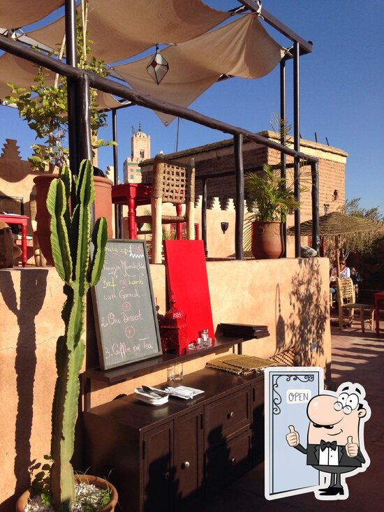 Carta del restaurante Kui-Zin, Marrakech