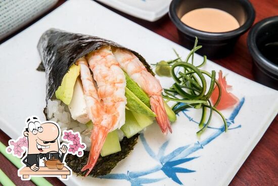 Menu at Takeshi Sushi restaurant, Mexico City