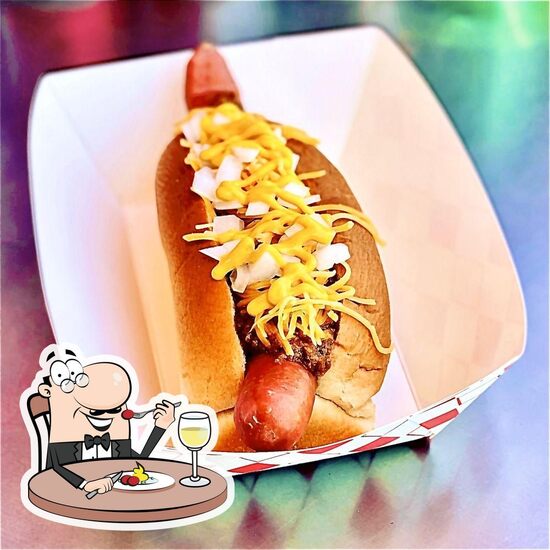 Menu at Split Top Dogs, Oklahoma City