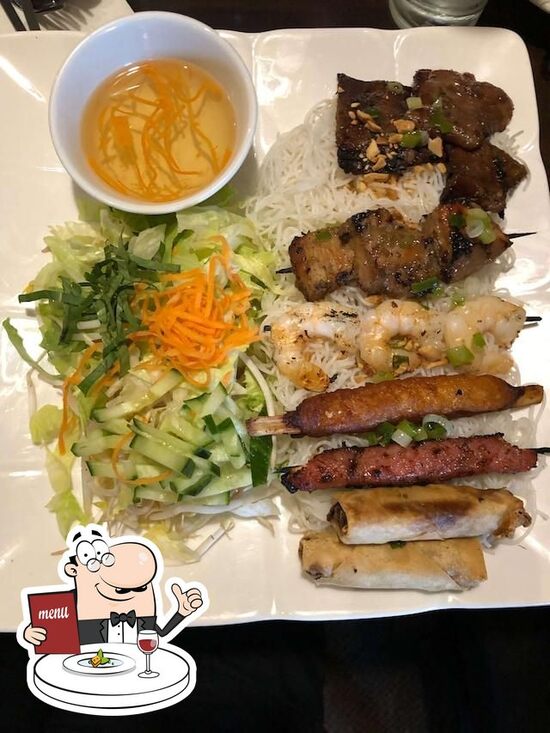 Menu at Pho Hoang Sargent restaurant, Winnipeg, 794 Sargent Ave
