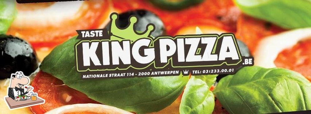 Menu at Taste King Pizza, Mechelen