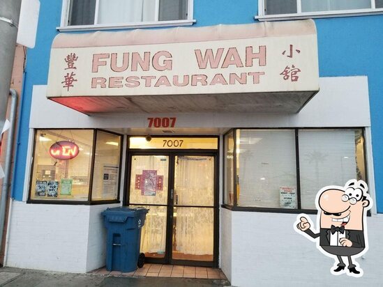 Menu at Fung Wah Restaurant, Daly City