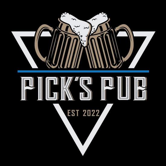 Menu at Pick's Pub, Elmira Heights