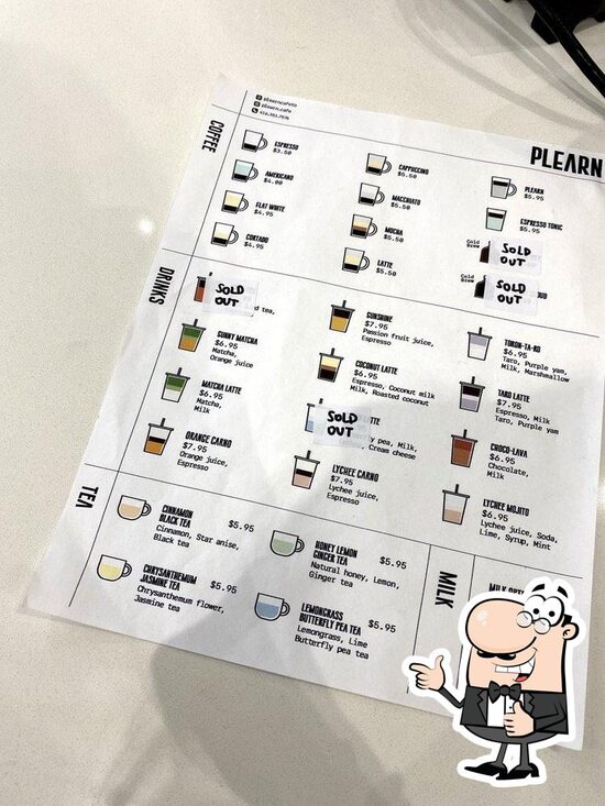 Plearn Cafe, Toronto, College - Restaurant menu, prices and reviews