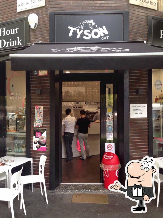 Menu at Tyson Cafe, Milan