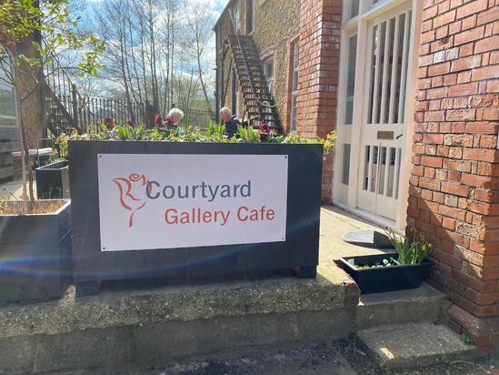 Menu at Courtyard Gallery Cafe, Ilminster