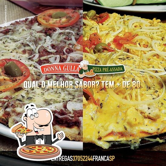 Donna Gulla Pizza Pré Assada restaurant, Franca - Restaurant menu and ...