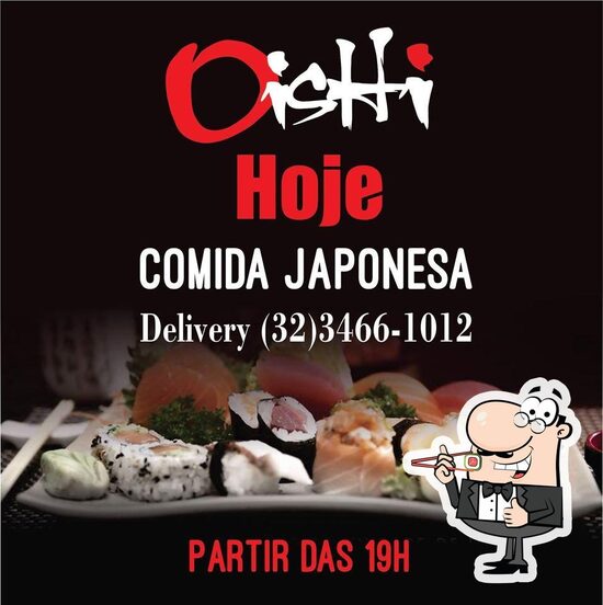 Menu at Oishi sushi bar e delivery, Além Paraíba