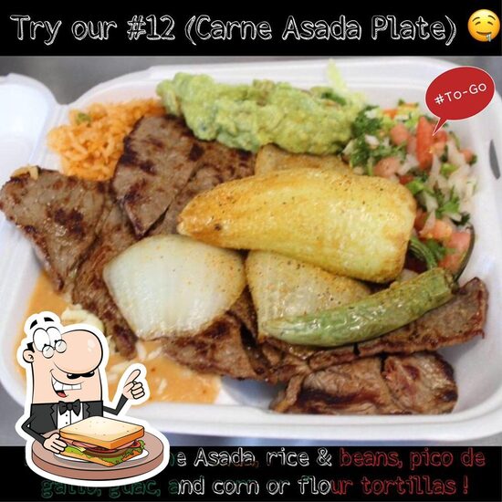Menu at Albert’s Mexican Food restaurant, El Monte, Garvey Ave