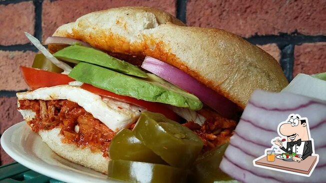 Las fabulosas tortas restaurant, Zamora, (Big burro) Morelos 93 c Plaza ...