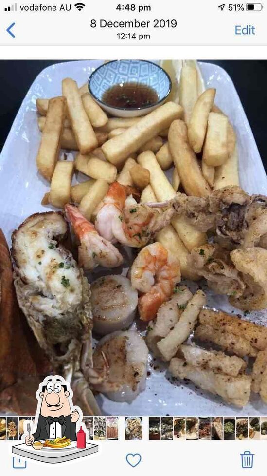 Menu at Toowong Fish Market fast food, Toowong