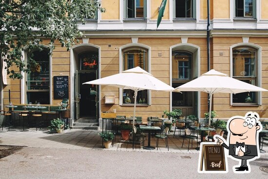 Menu at Zink Grill restaurant, Stockholm, Grev Turegatan 20