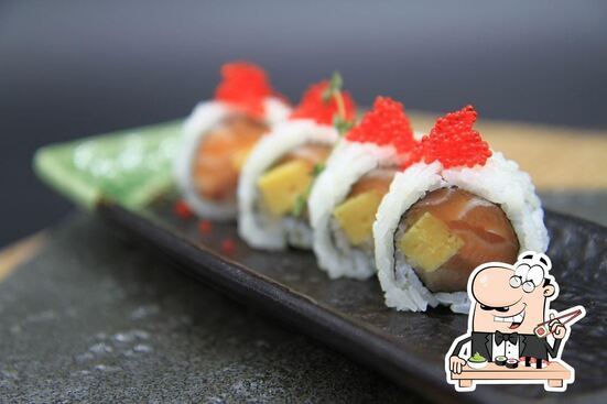 Menu at Hanayuki Sushi restaurant, Port Moody