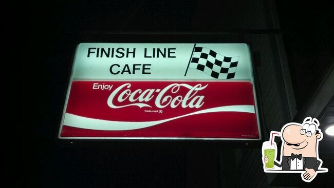 Menu at Finish Line Cafe, Williamsport