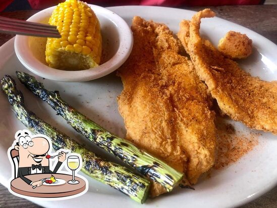Menu at Boo Rays of New Orleans restaurant, Crowley