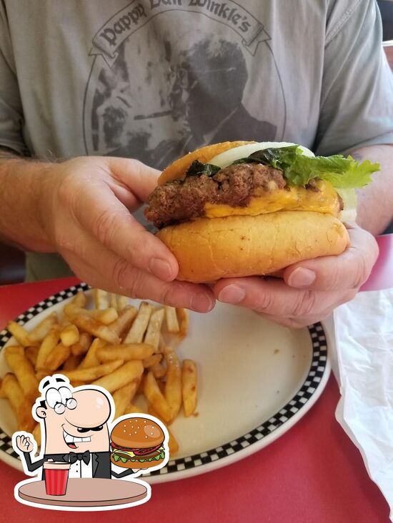 Menu at Bonner Burger restaurant, Maryville