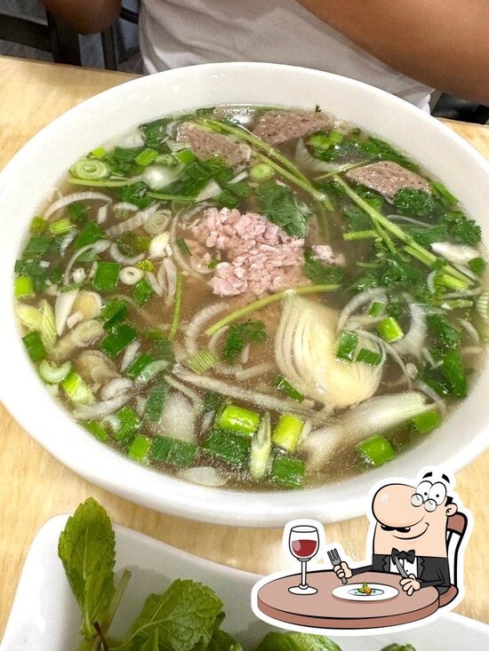 Menu at Hanoi Quan restaurant, Houston