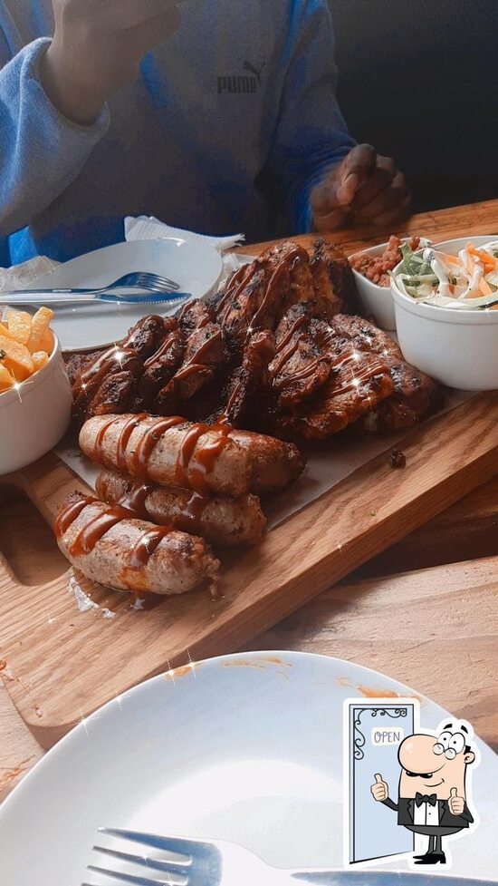 Menu at Mkhize RoofTop restaurant, KwaMashu
