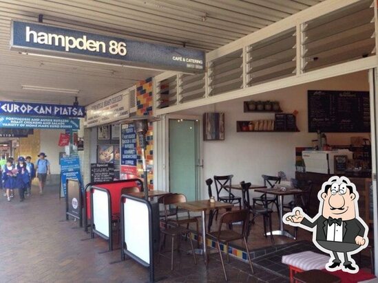 Menu at Hampden 86 cafe, Artarmon
