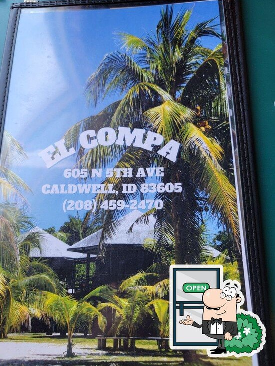 Menu at Tacos Y Mariscos El Compa restaurant, Caldwell