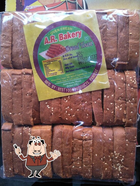 A R bakery, Panipat - Restaurant menu, prices and reviews
