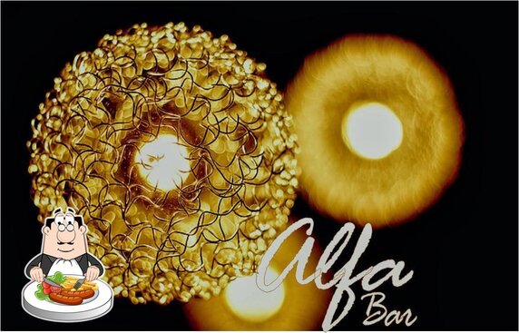 Menu at Alfa Bar, Leiria, R. da Bidoeira 1867