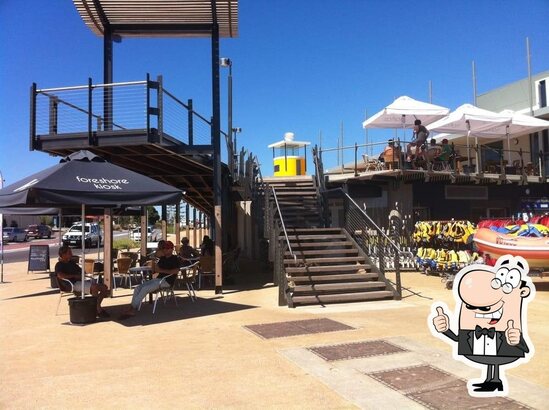 Menu at Foreshore Kiosk restaurant, Port Noarlunga