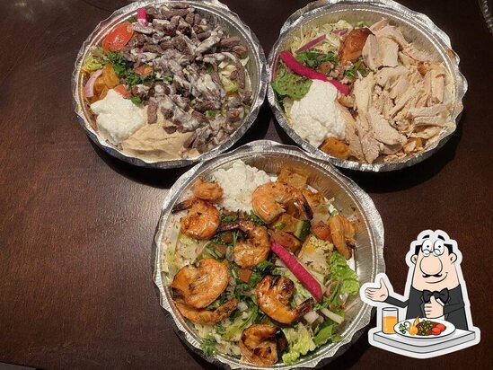 Menu at Shawarma Habibi restaurant, Montréal