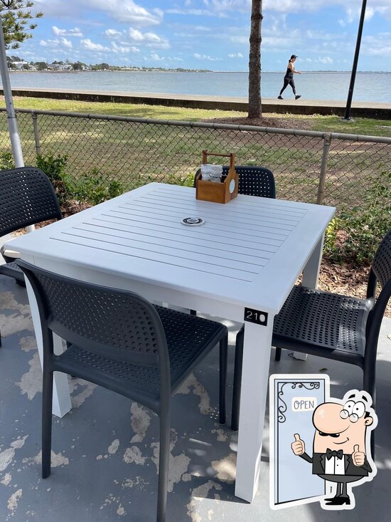 Menu at The Bay Sandgate cafe, Sandgate