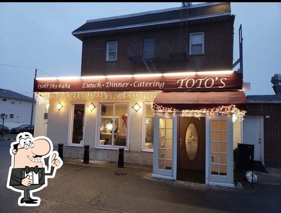 Menu at Toto's steakhouse, Wantagh