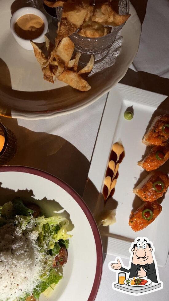 Menu at Drake's Hollywood steakhouse, West Hollywood