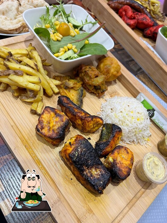 Menu au Grill o’chwa restaurant, Saint-Priest-en-Jarez