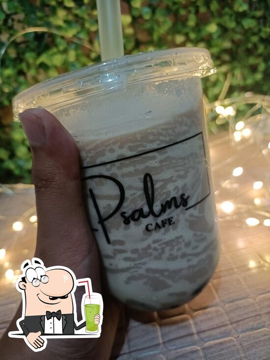 Menu at Psalms Cafe, La Trinidad
