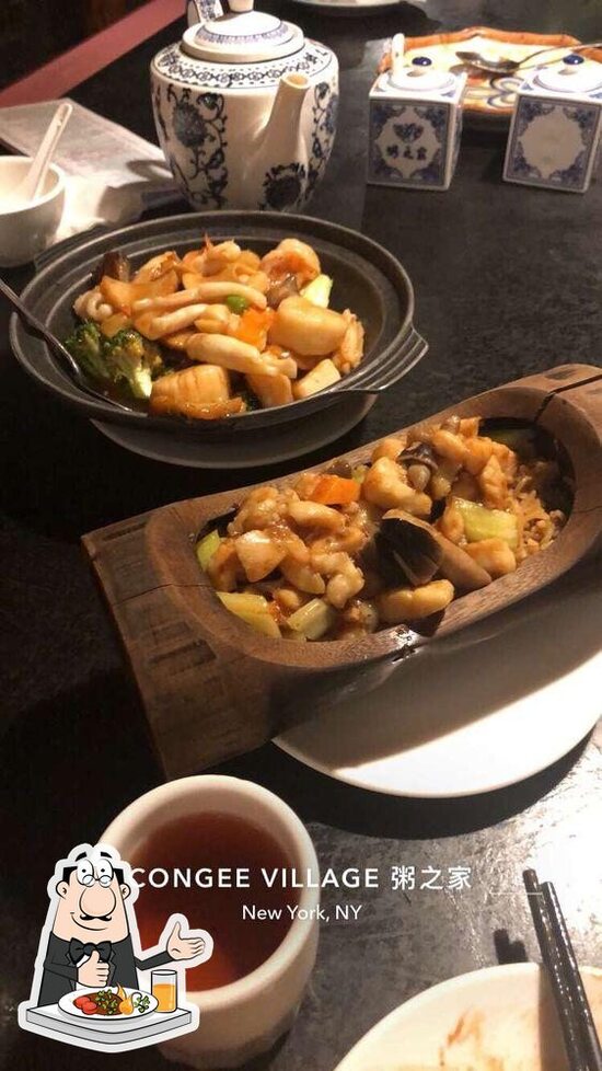 Congee Village, 100 Allen St in New York City - Restaurant menu and reviews