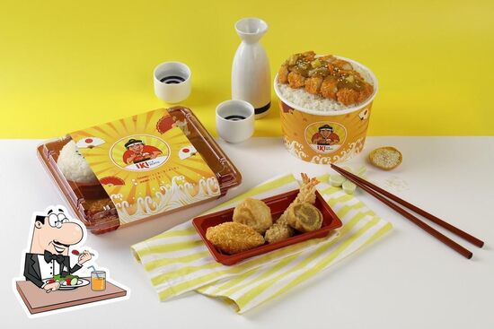 Menu at IKI Bento Meruya restaurant, Jakarta