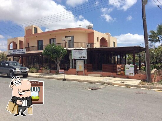 Speisekarte von King Philip's Restaurant, Paphos, QCC4+8QM