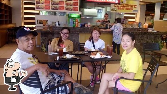 Menu at Aling Lucing Sisig restaurant, San Fernando