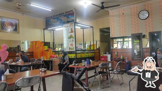 Menu at Elok di Cubo restaurant, Bandung