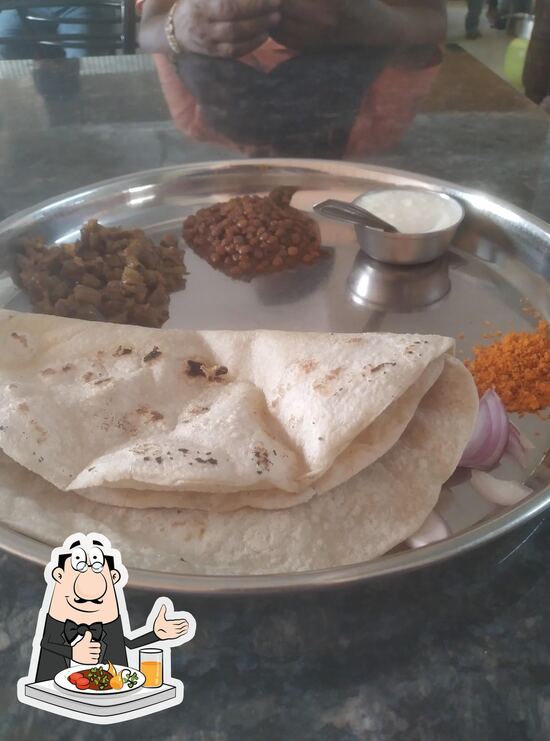 Menu at Shri Jagdamba Mess, Belgaum